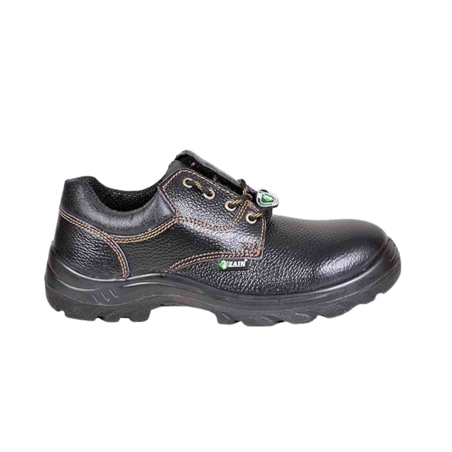 Buy ZAIN ZM-02 Steel Toe Work Mens Shoes - Black